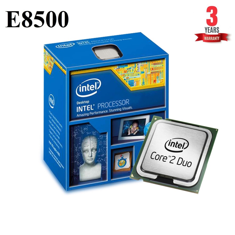 Bộ vi xử lý Intel CPU Core 2 Duo E8500 ( 2 lõi - 2 Luồng) - Hàng Nhập ...