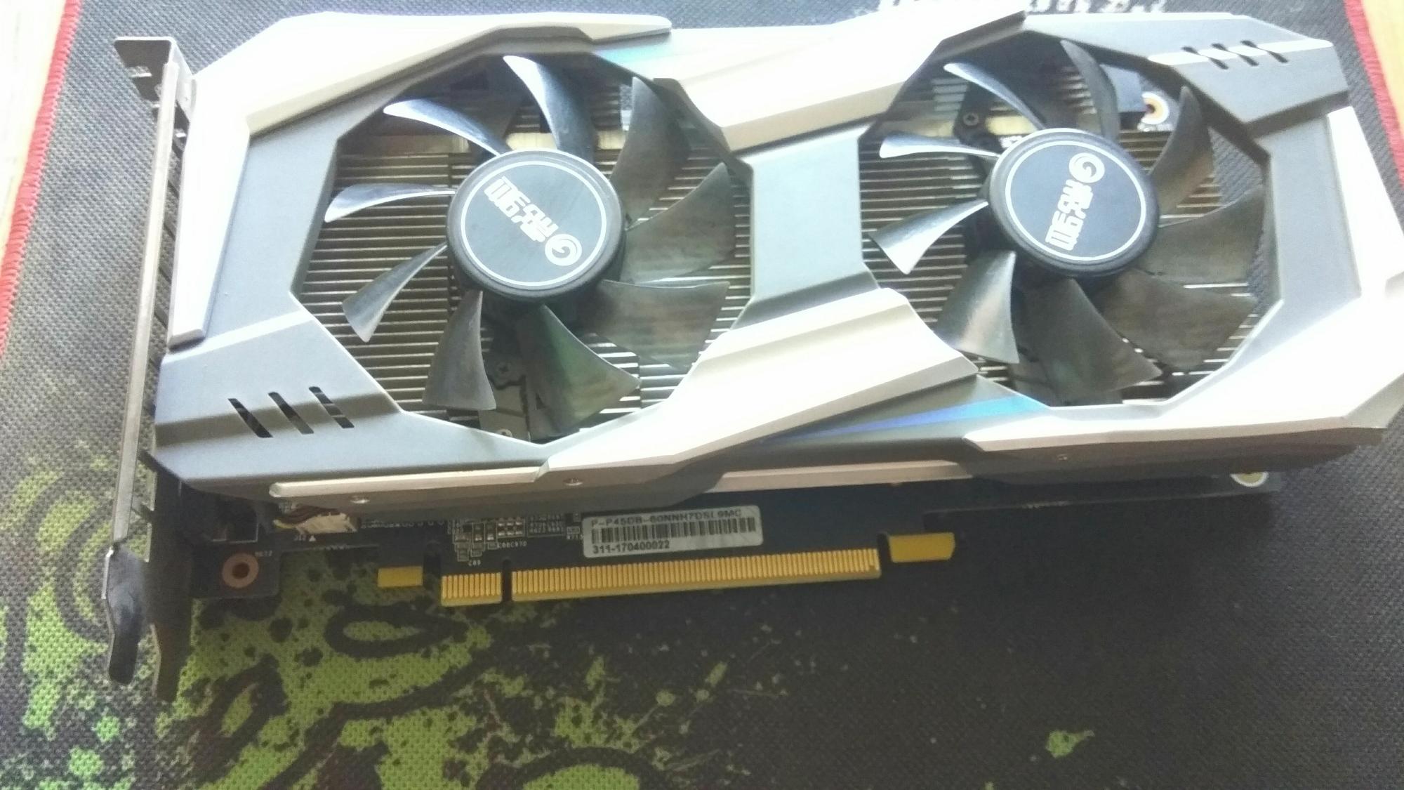 Geforce Galaxy GTX 1060 3G 2 Fan 192bit Hàng Xách Tay - Card Màn Hình ...