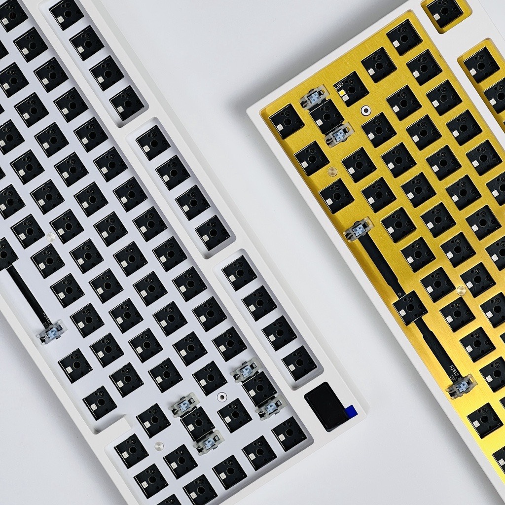 Kit bàn phím cơ không dây Keydous NJ81 RGB Mạch Xuôi / Hotswap ...