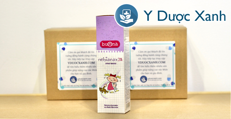 NEBIAL 3% NASAL SPRAY, 100 ml, Dung dịch xịt rửa mũi cho bé - Y Dược ...