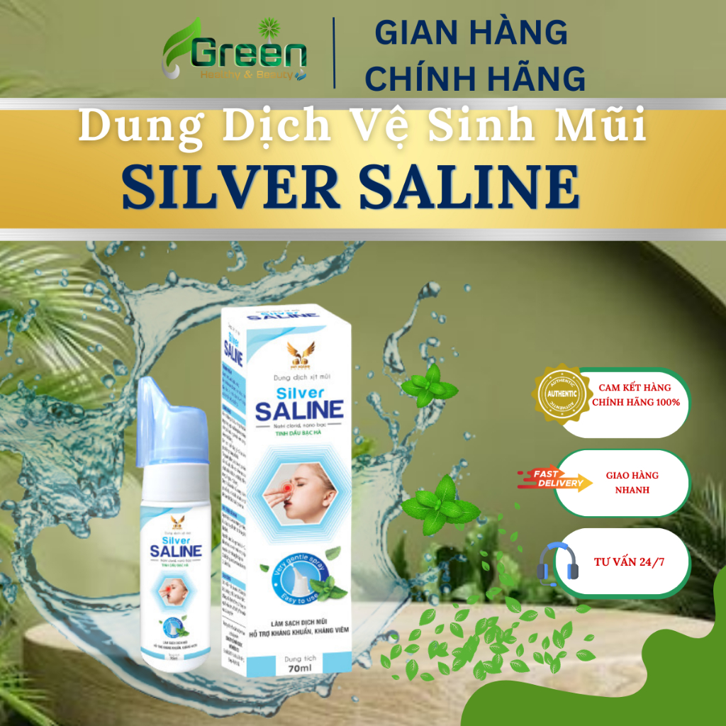 Dung dịch xịt khuẩn nano silver 100ml-500ml