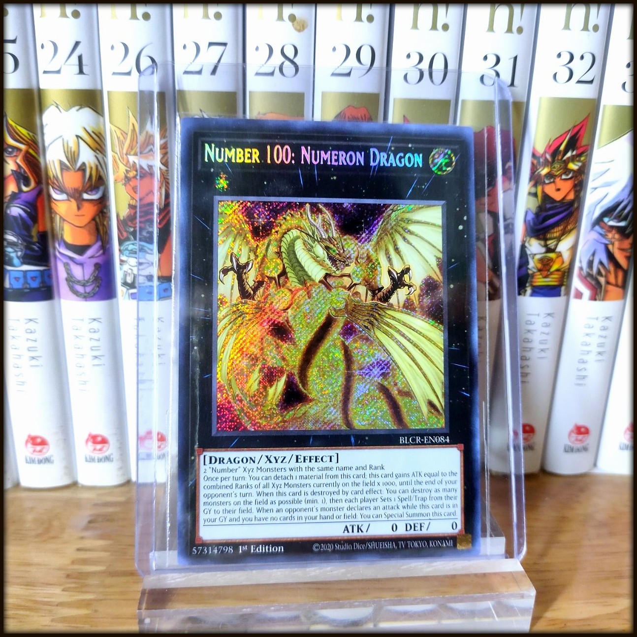 Yugioh Zexal Number 100 Numeron Dragon