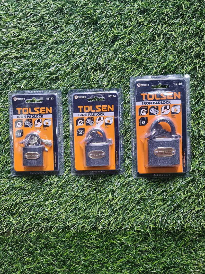Ổ KHÓA SẮT ĐEN 32mm-63mm TOLSEN 55133, 55134, 55135, 55136 - HÀNH CHÍNH ...