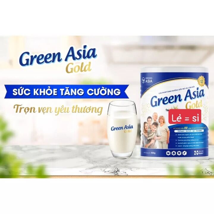 Sữa GREEN ASIA GOLD 900g Dinh dưỡng và phục hồi - Sữa Bột | VinMart.co
