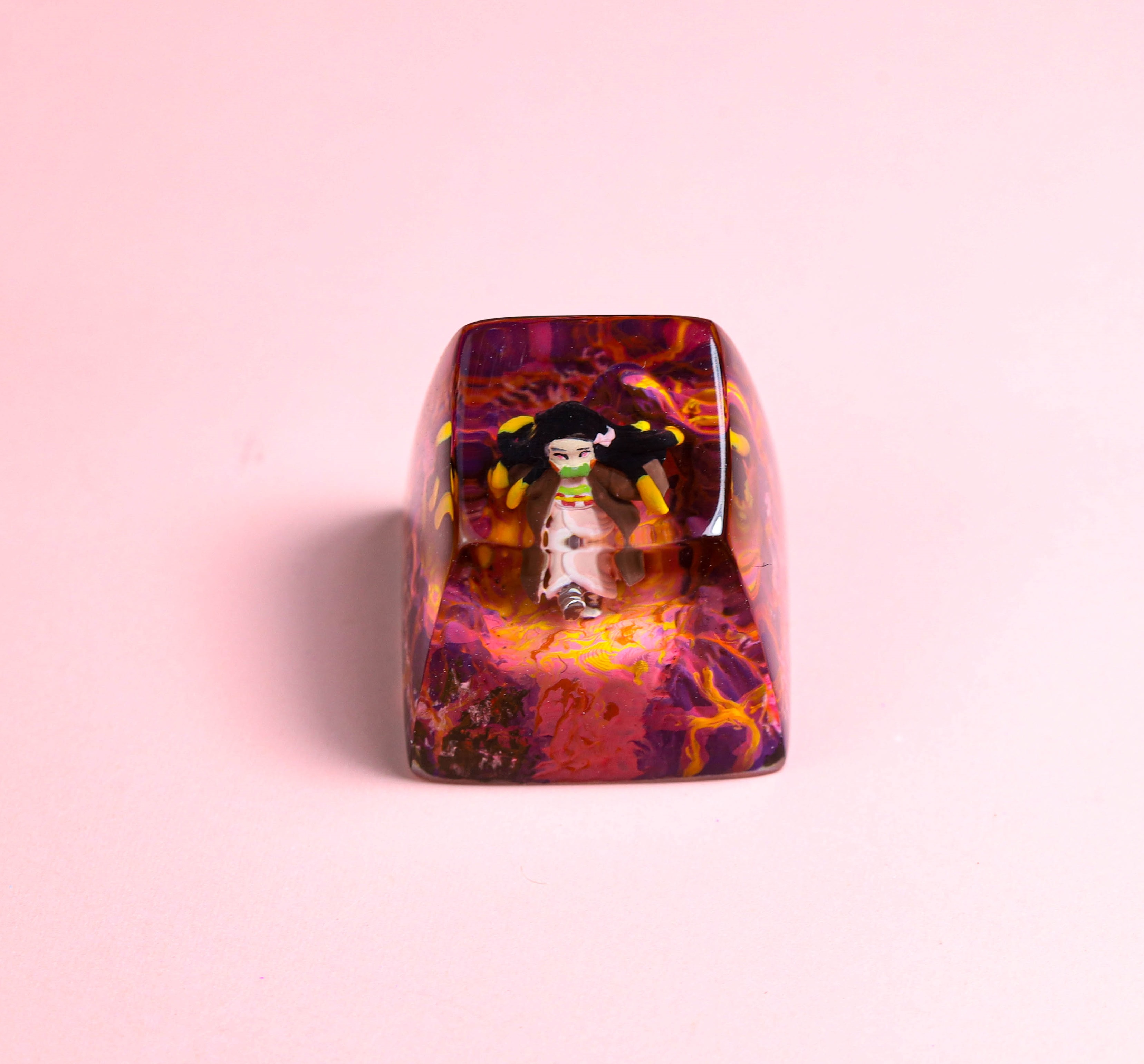 Keycap Nezuko, Keycap Demon Slayer, Keycap Anime Cho Bàn Phím Cơ