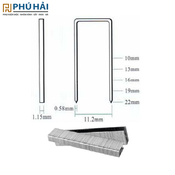 Đinh Súng U Đinh công nghiệp KCS J1010 (30H/T) – Phân Phối Vật Tư Phụ ...