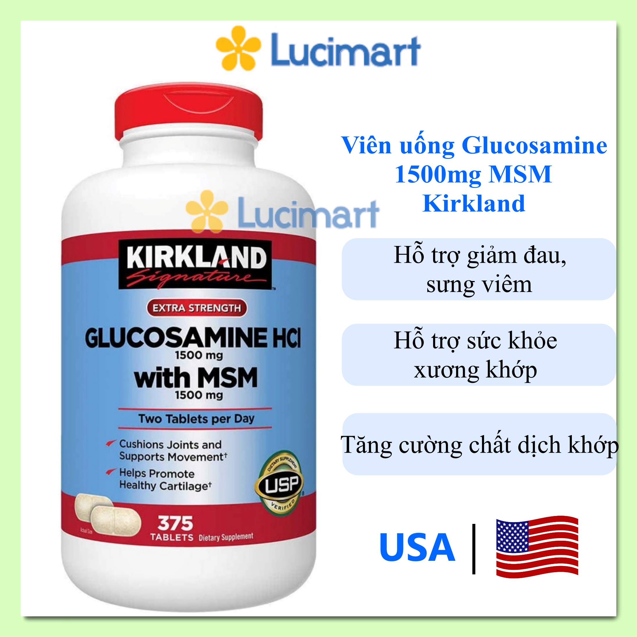 Glucosamine Mỹ giá rẻ Tháng 2,2024|BigGo Việt Nam