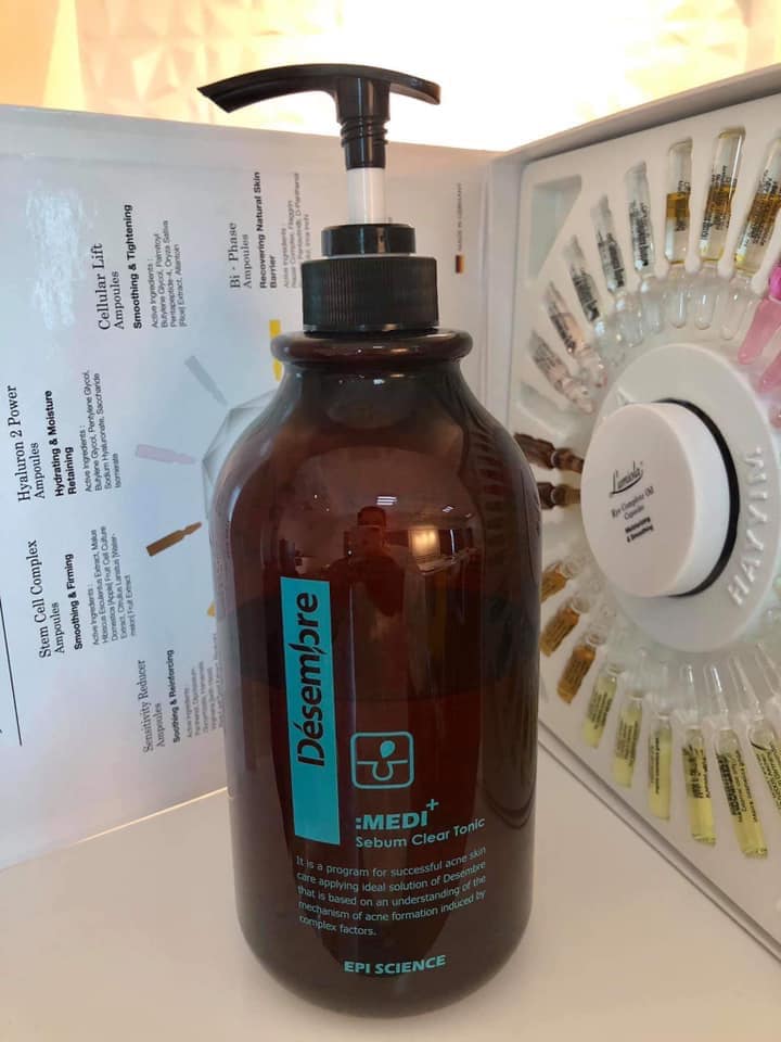 Nước Ủ Mụn Desembre Medi Epi Science Sebum Clear Tonic - Thế Giới Thiết ...