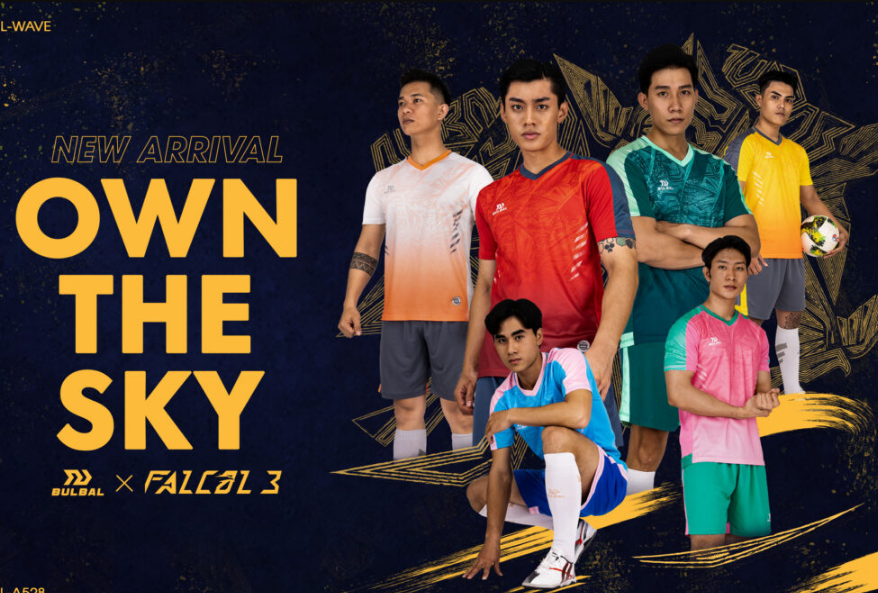 Bộ Quần Áo Bóng Đá Bulbal Falcol 3 - vải co giãn & thấm hút tốt
