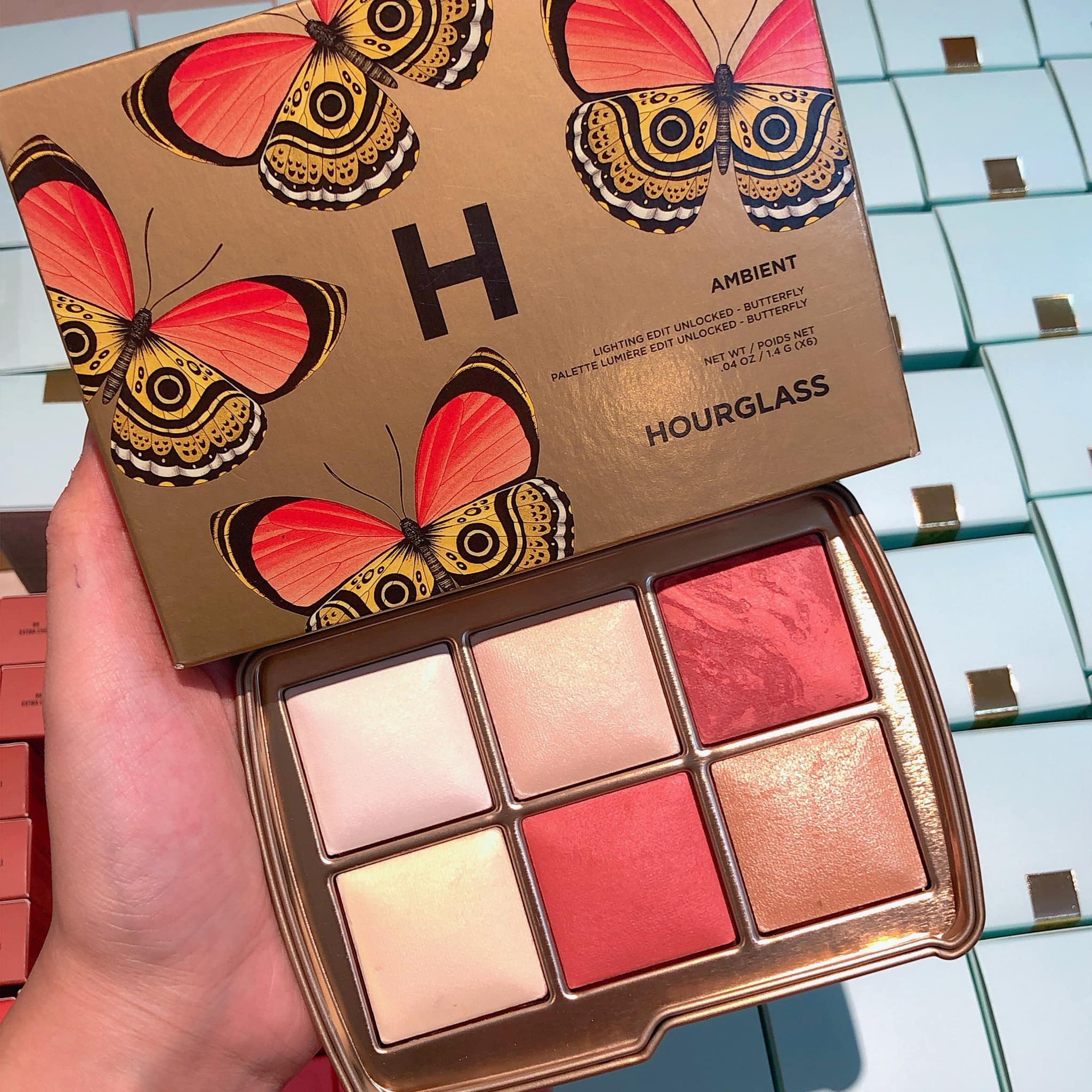 Hourglass Unlocked Butterfly Ambient Lighting Palette at Lucas Beeston blog
