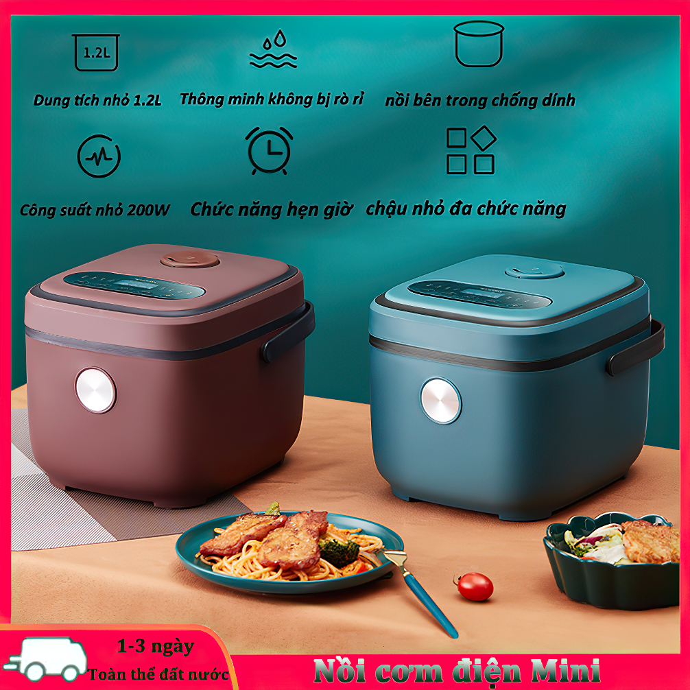 Noi Com Dien Mini 2 Ngan Giá Tốt T09/2024 | Mua tại Lazada.vn