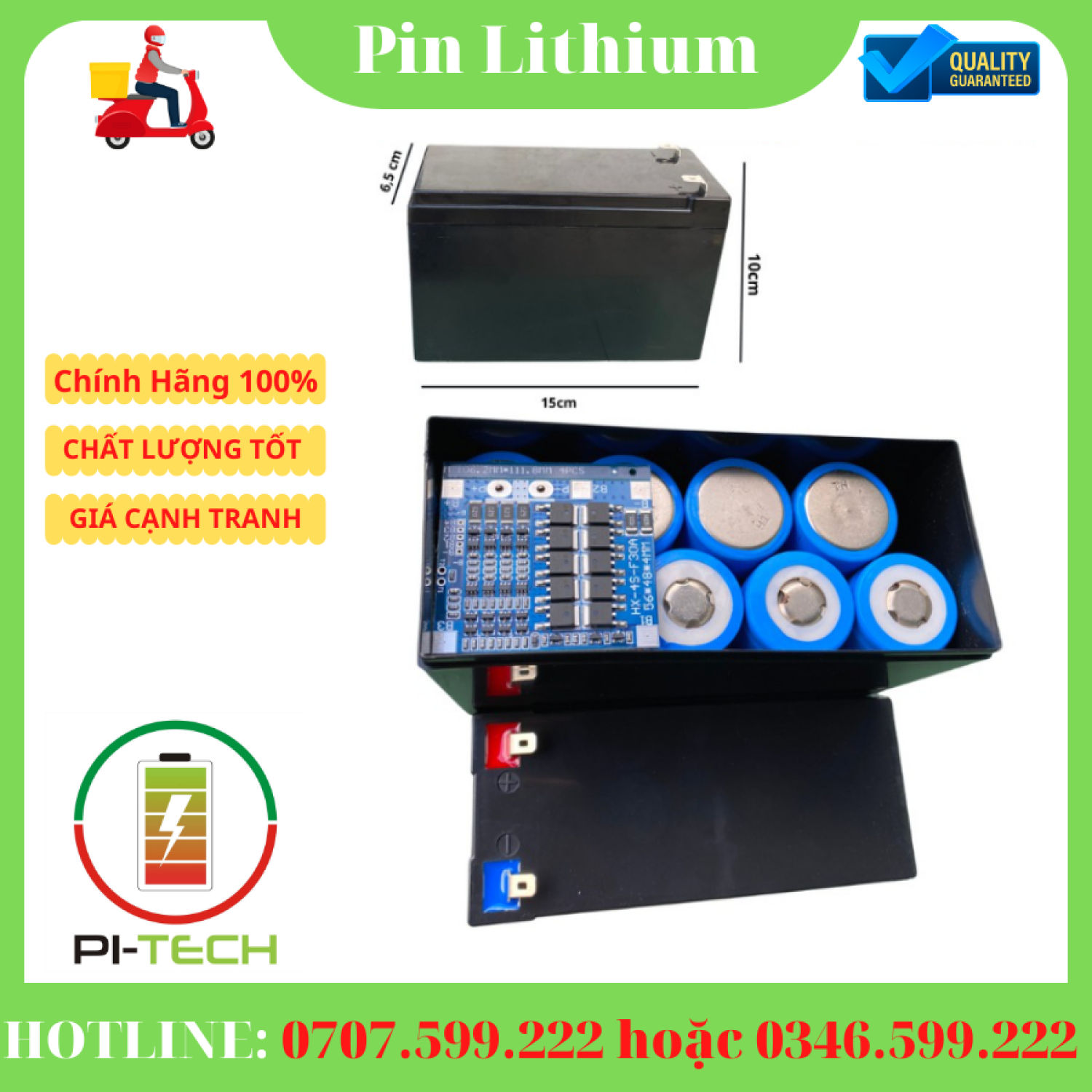 Ắc Quy 12V12A Pin Lithium Lifepo4 - Pin Lithium