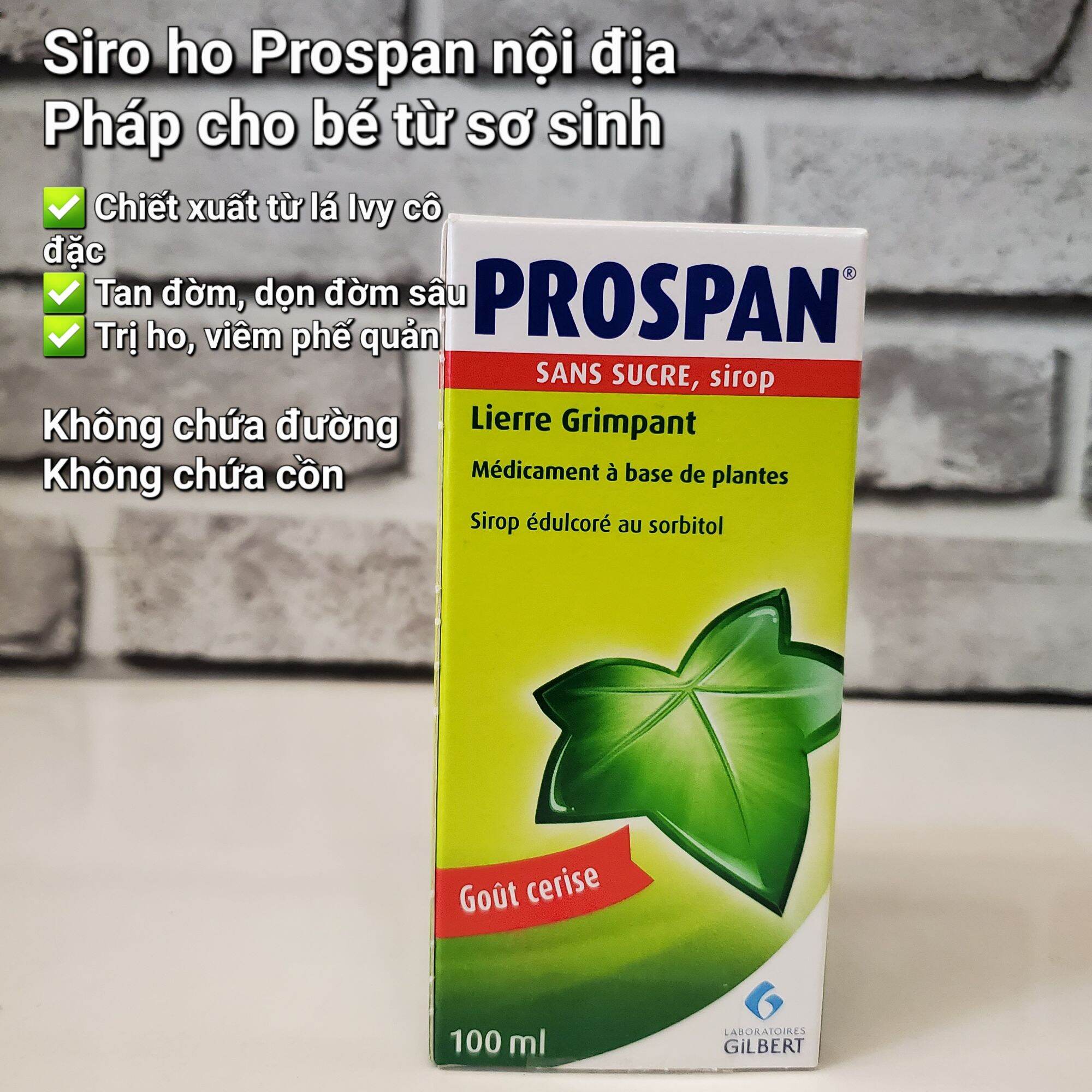 Siro ho Prospan nội địa Pháp 100ml - Nước Trái Cây | VinMart.co