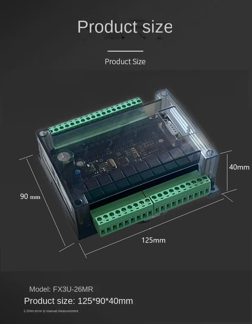 Board mạch PLC AT FX3U 20MT 12IN 8OUT TRANSISTOR | TÙY CHỌN 20 26 32 MR ...