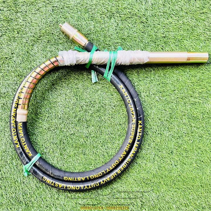 Dây đầm dùi abg phi 35-6m chất lượng cao sử dụng với máy đầm dùi bê tông